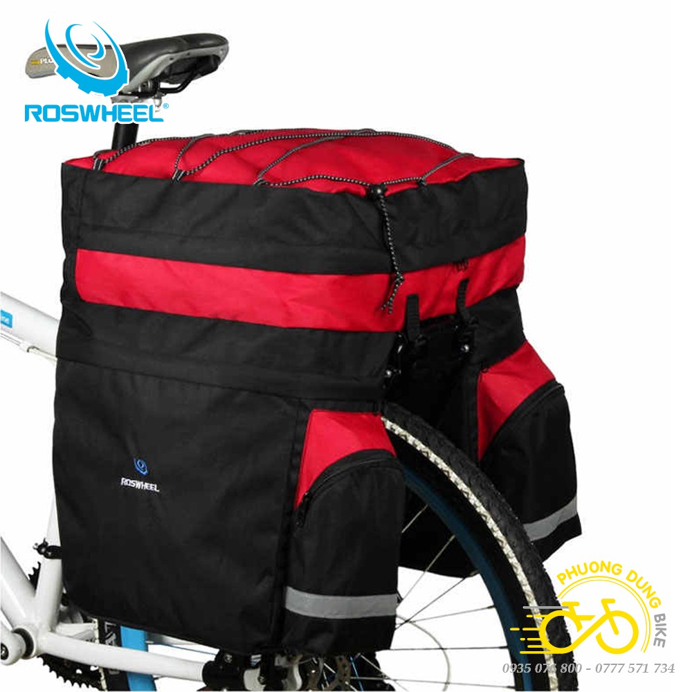 Túi treo baga sau xe đạp ROSWHEEL 60L | Shopee Việt Nam