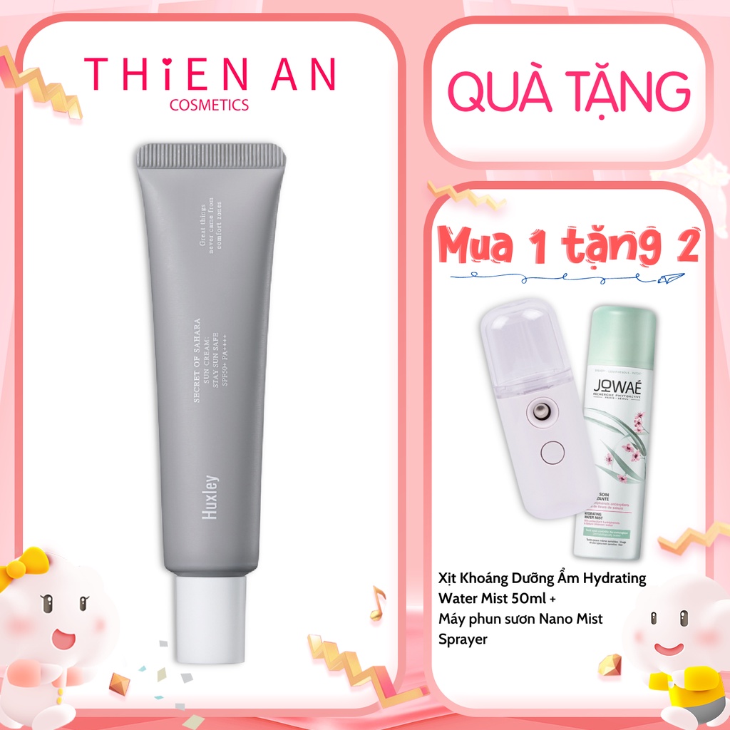 Huxley Kem Chống Nắng Dưỡng Ẩm Secret Of Sahara Sun Cream Stay Sun Safe ...