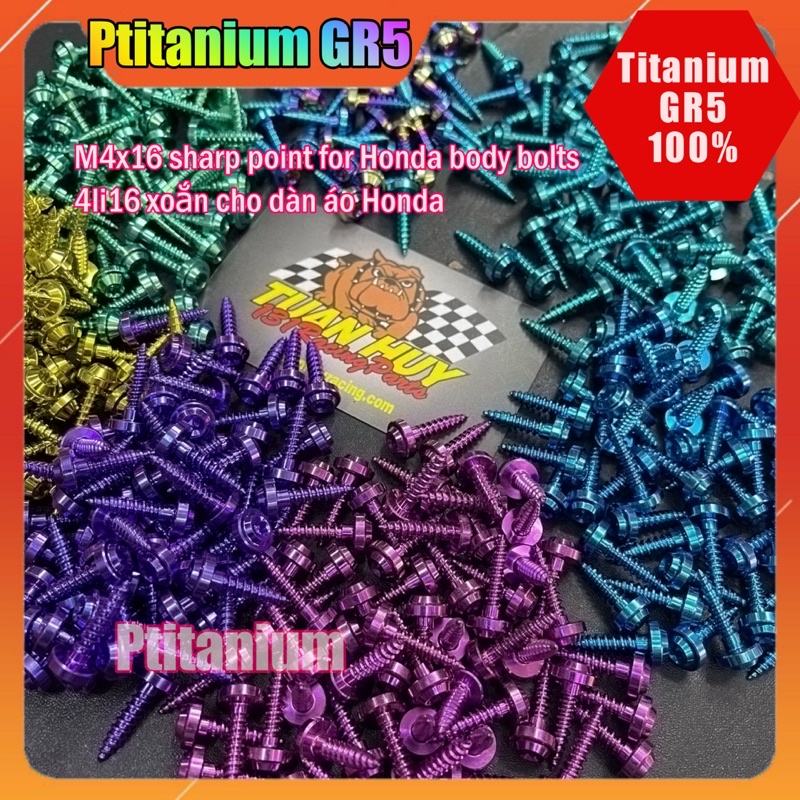 Ốc 4li16 xoắn sử dụng cho dàn áo Honda , body bolts for Honda m4*16 ...