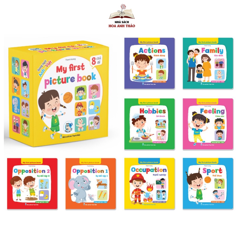 Sách - Bộ sách My first picture book 8 chủ đề - Thư viện hình ảnh về ...