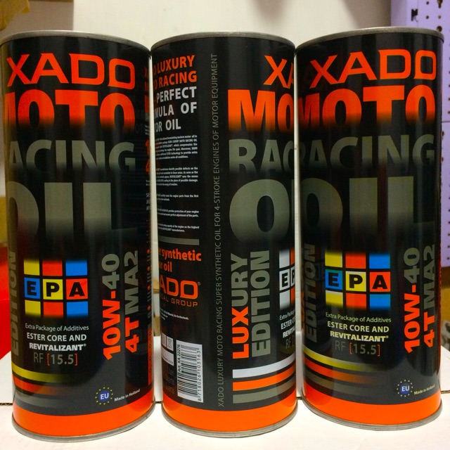 [XẢ HÀNG] Xado Racing 15.5 - Nhớt Xado Luxury Moto Racing Oil 10W-40 ...