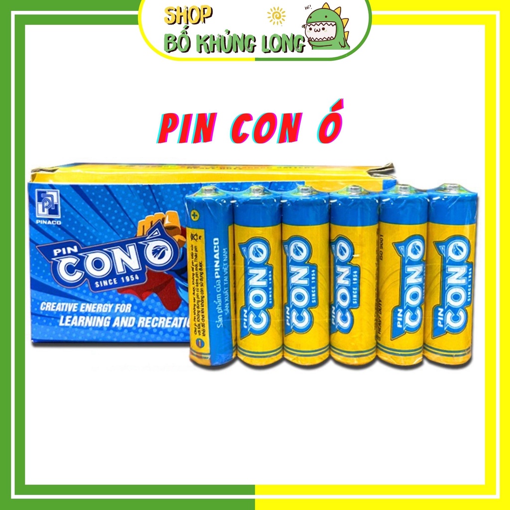Viên Pin Tiểu AA/AAA Con Ó PINACO 1.5V - BỐ KHỦNG LONG | Shopee Việt Nam