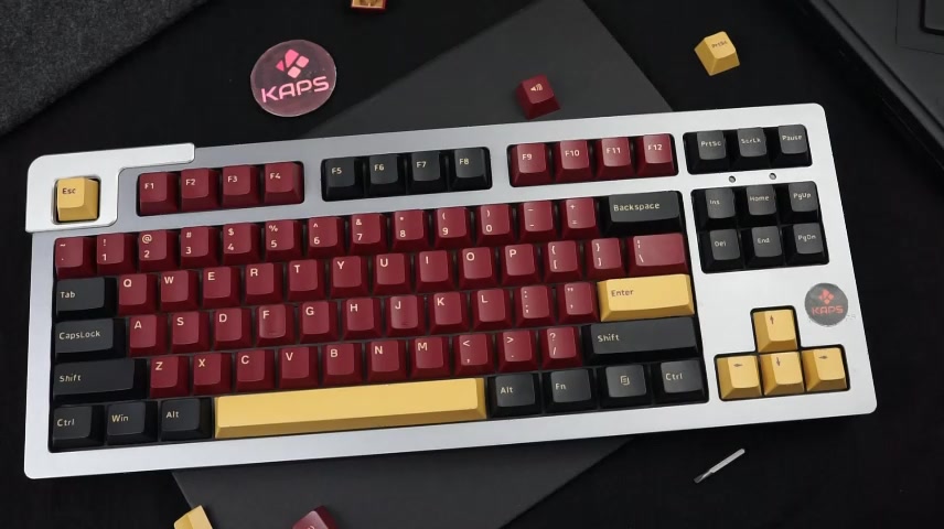 Keycap Red Samurai | Nhựa PBT | Profile OEM/Cherry | In double shot ...