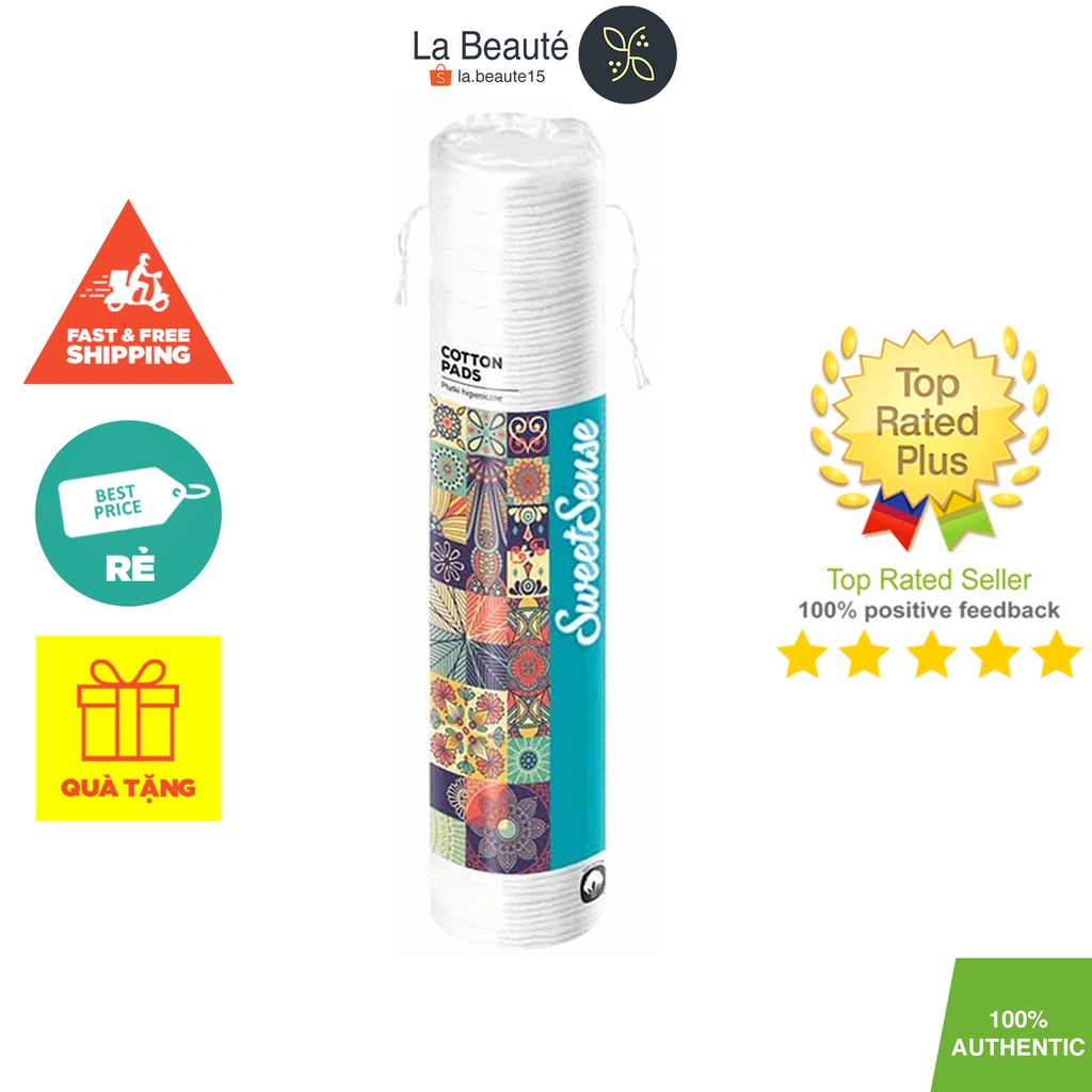 Sweet Sense Cotton Pads Bông Tẩy Trang Siêu Rẻ | Shopee Việt Nam