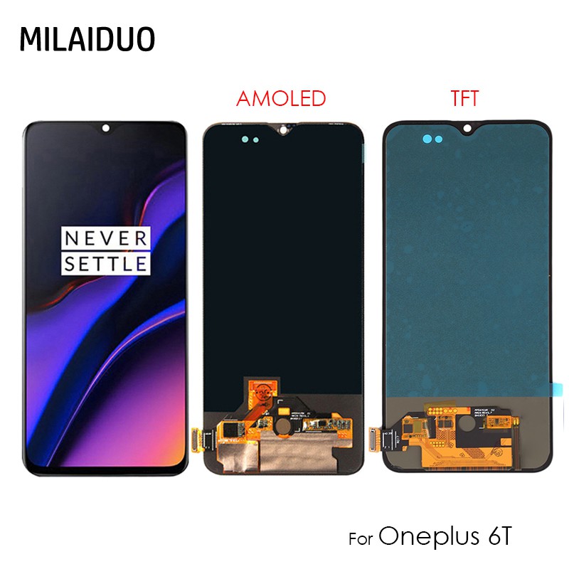 Màn Hình Cảm Ứng LCD Kỹ Thuật Số Amoled / TFT Cho Oneplus 6T A6010 ...