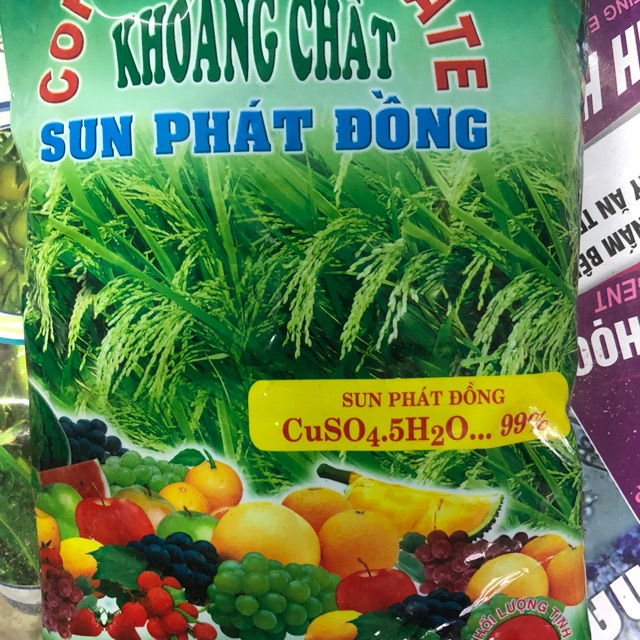Đồng sun phát (CuSo4.5H20) Nông nghiệp | Shopee Việt Nam