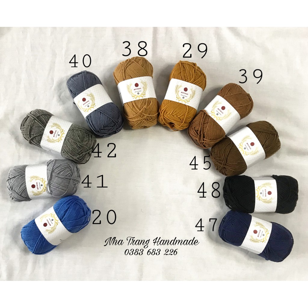 Len Best Wool (Bảng màu 3) | Shopee Việt Nam