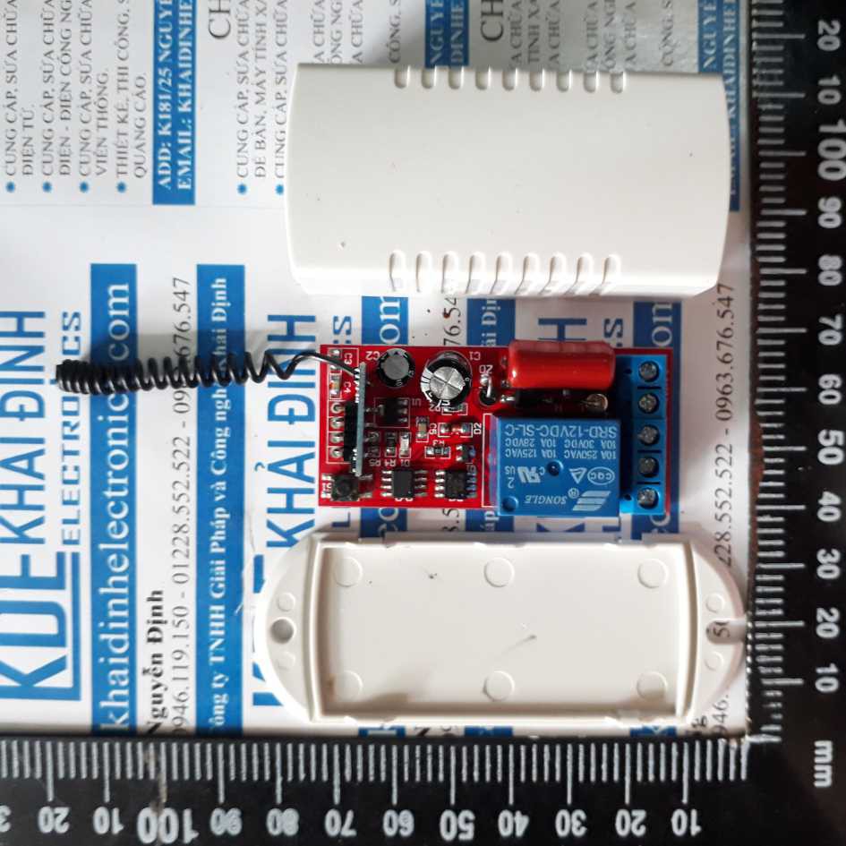 hộp RF 433mhz, 1 Relay, input ac, học lệnh kde2113 | Shopee Việt Nam