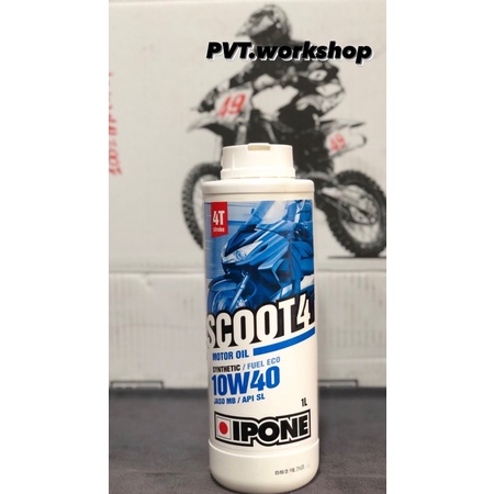 Dầu nhớt IPONE SCOOT 4 10W40 (SCOOTER) (1L) | Shopee Việt Nam