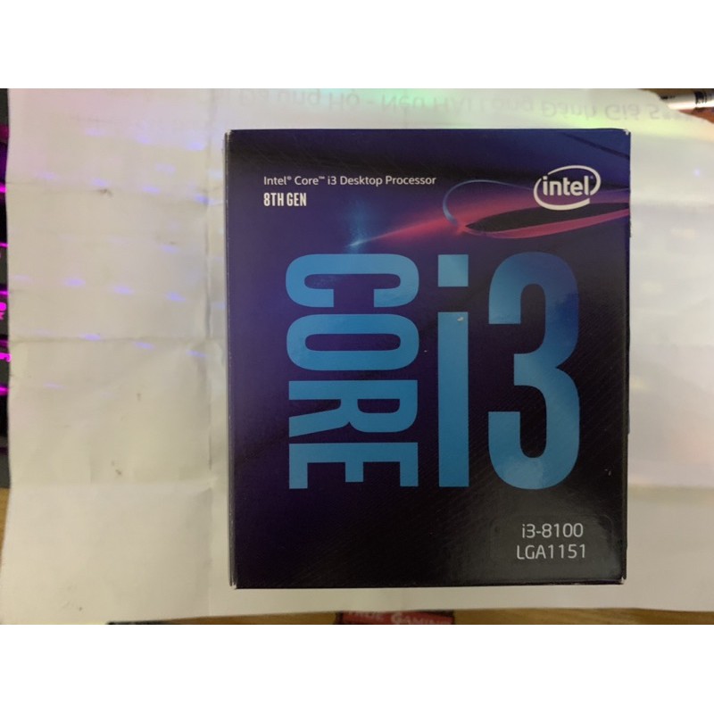 CPU Intel Core i3-8100 chính hãng | Shopee Việt Nam