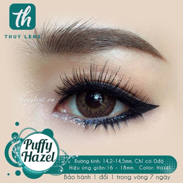 Kính áp tròng PUFFY HAZEL | Shopee Việt Nam