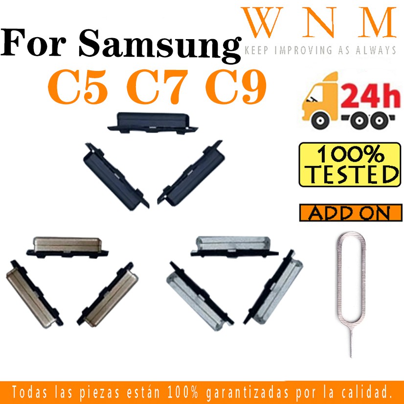 Nút Nguồn Cho Samsung Galaxy C5 C7 C9 Pro Power Side Nút Phím Nút Tắt Âm Lượng Lên Xuống Nút ...