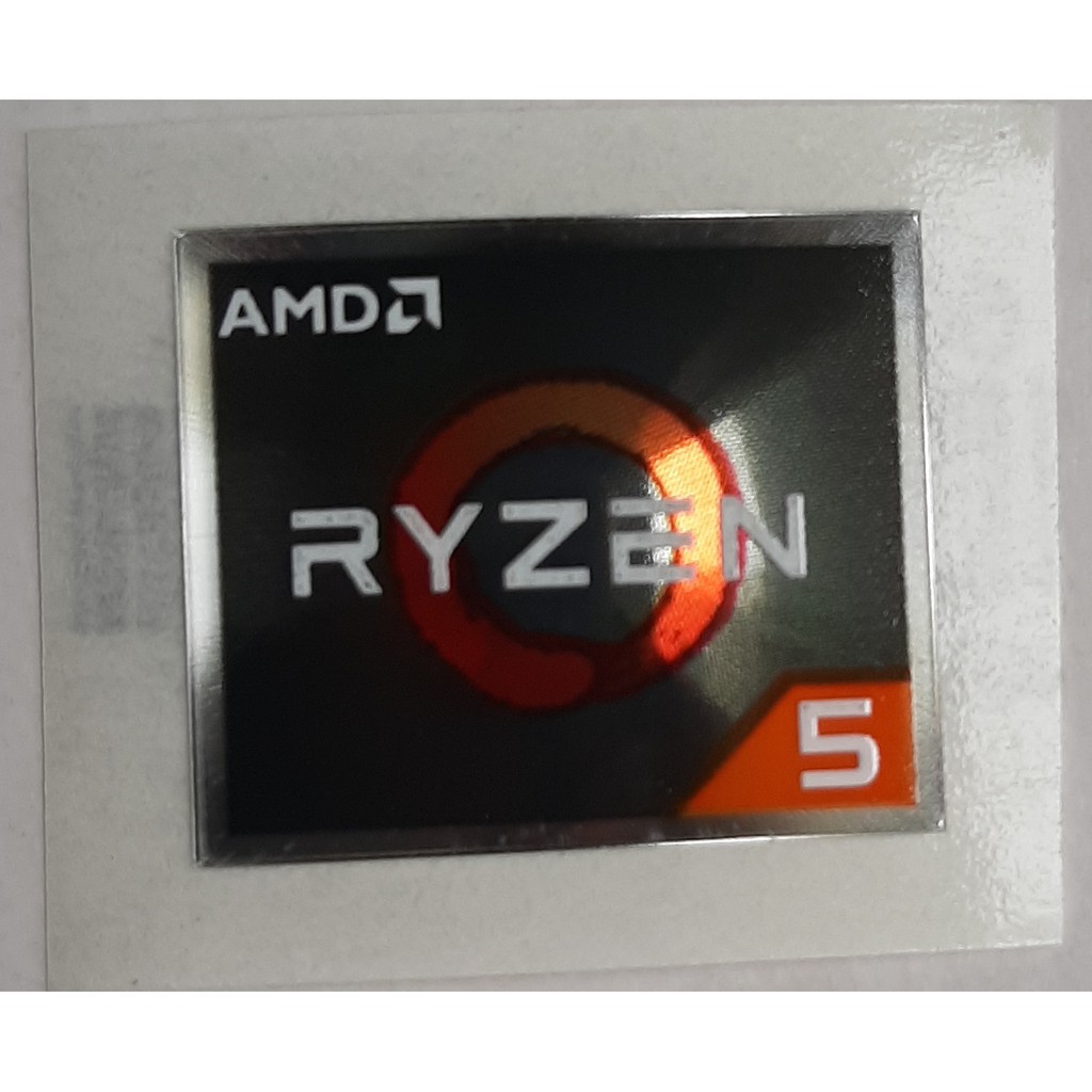 Sticker AMD RYZEN 5 RYZEN 7 | Shopee Việt Nam