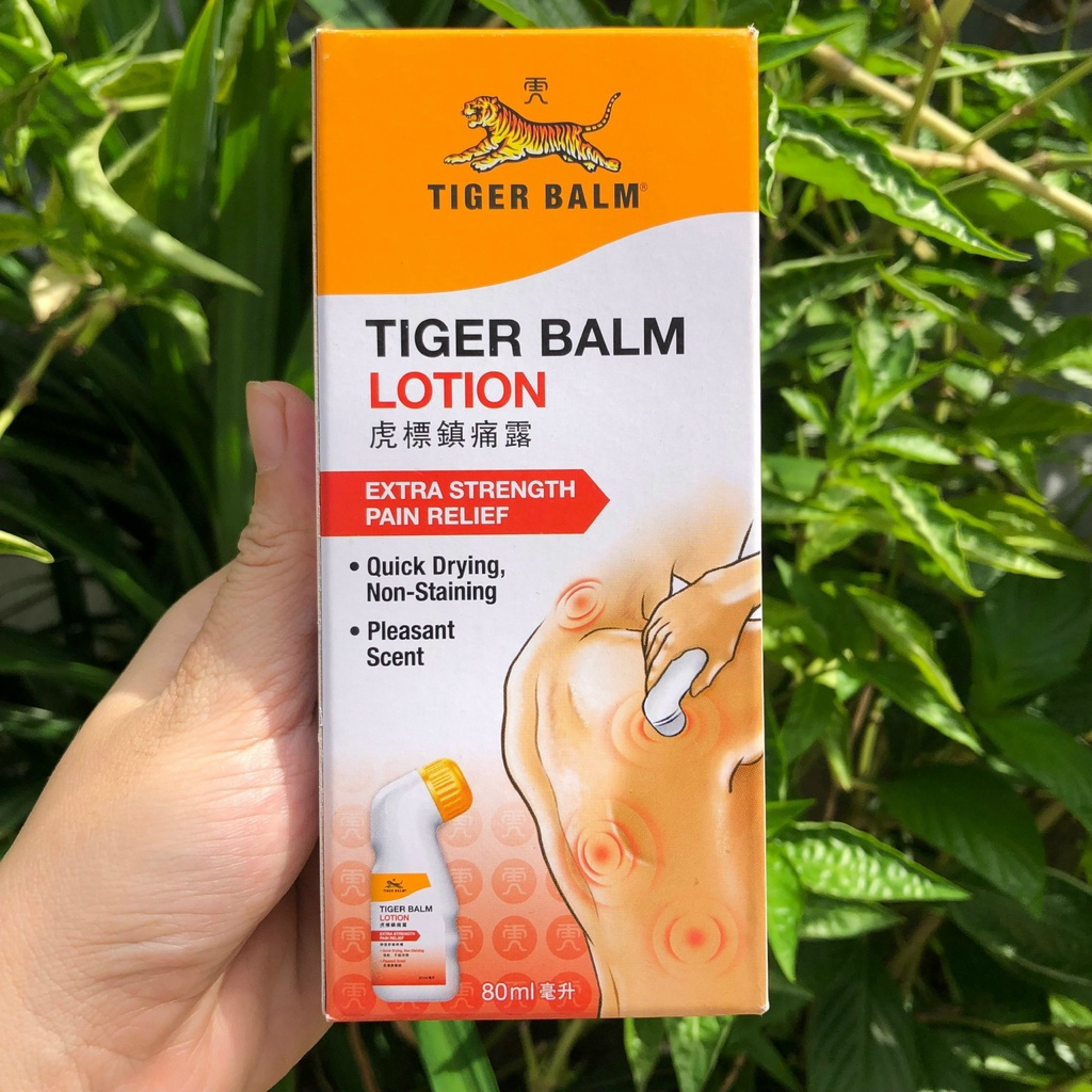 Dầu xoa bóp Tiger Balm Lotion Singapore 80ml (Có video mua hàng ...