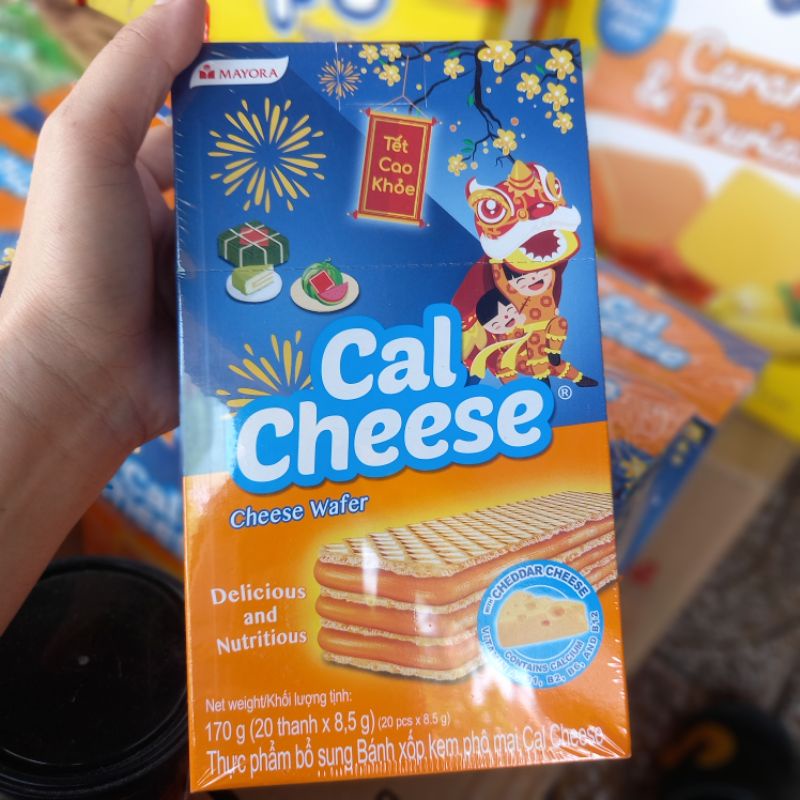 BÁNH CAL CHEESE 170GR ( 20 thanh x 8.5gr) | Shopee Việt Nam