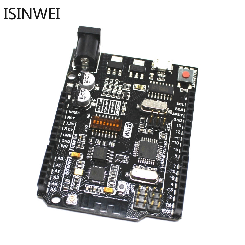 Mạch UNO+WiFi R3 ATmega328P+ESP8266 bộ nhớ 32Mb USB TTL kênh 340G dành ...