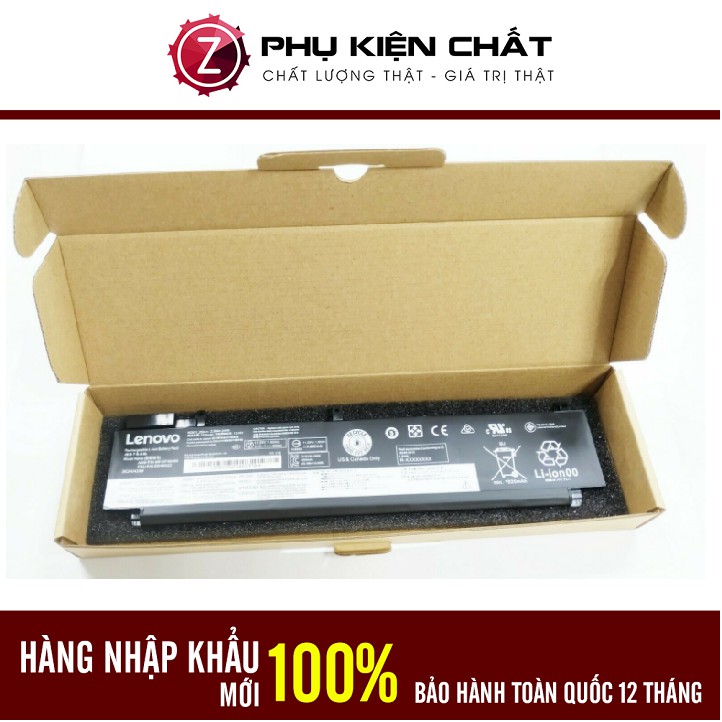 Pin Laptop Lenovo ThinkPad T460s T470s Loại Dài 3 Ốc-Hàng mới 100%-Phụ ...