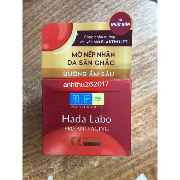 Kem dưỡng hada labo pro anti aging cream chống lão hoá | Shopee Việt Nam