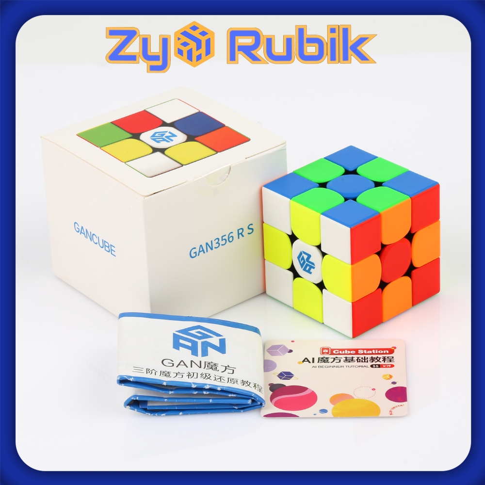 Rubik Gan 356 RS v1/v2 2023 - phiên bản mới CAO CẤP thay thế GAN 356 R [CHÍNH HÃNG] - ZyO Rubik ...
