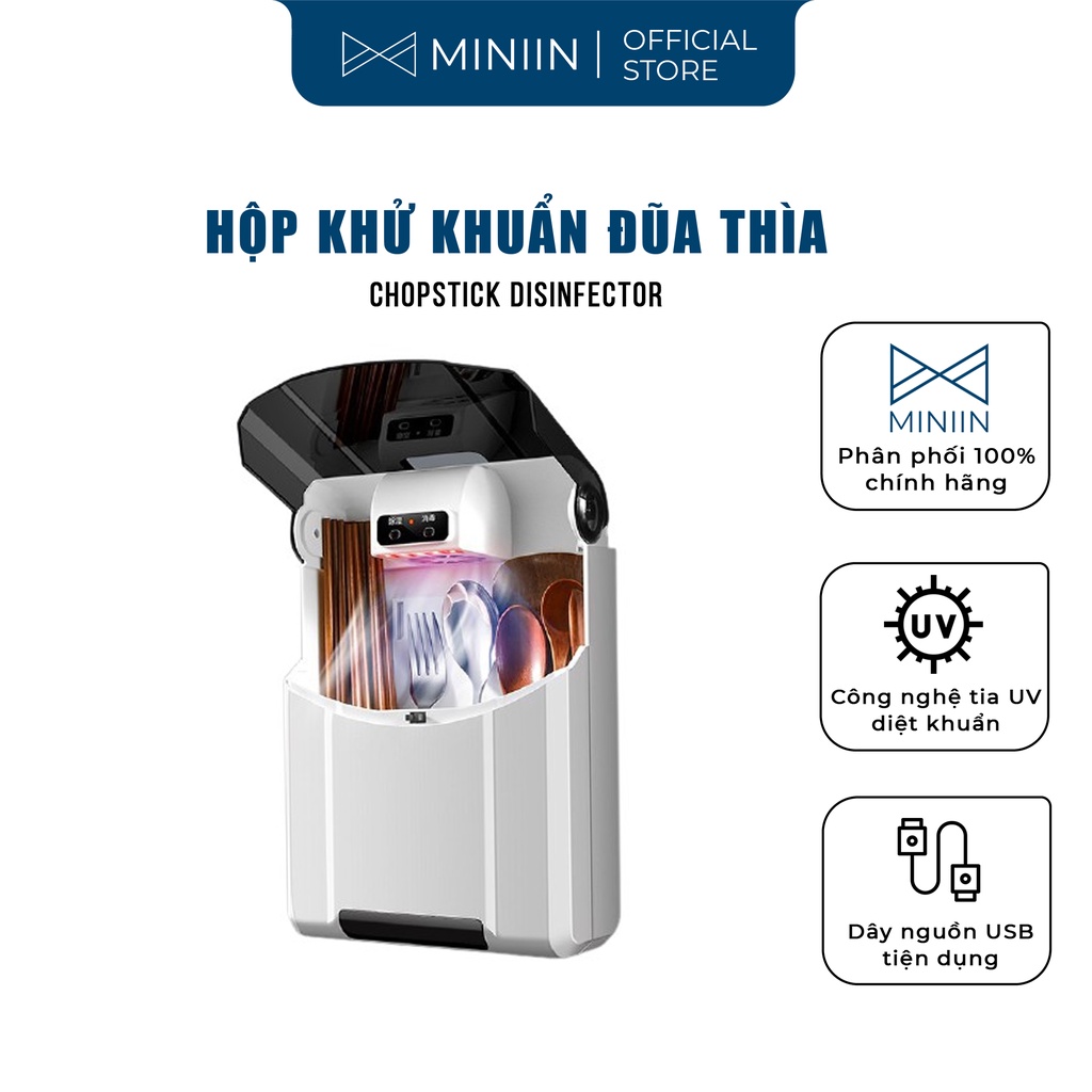Máy Sấy Đũa Thìa Miniin Cao Cấp Tránh Ẩm Mốc Dán Tường Công Nghệ Khử ...