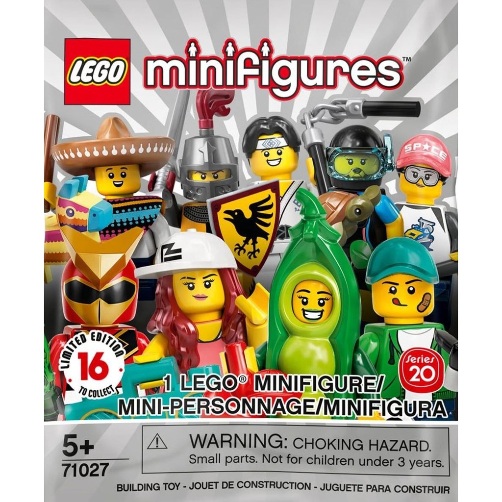 LEGO 71027 - Minifigures Series 20 (MỞ GÓC TÚI ĐỂ KIỂM TRA) | Shopee ...