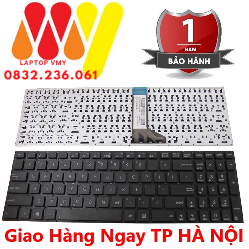 Bàn Phím Laptop Asus X551 X553 X553M X554 X554L X555 X555L X555U F554 K553 TP550L K501 K555 ...