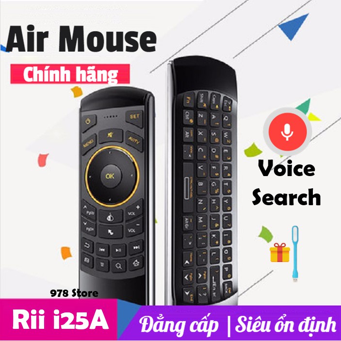 [CHÍNH HÃNG] Bàn phím chuột bay Rii mini i25A | Bàn phím không dây Rii ...