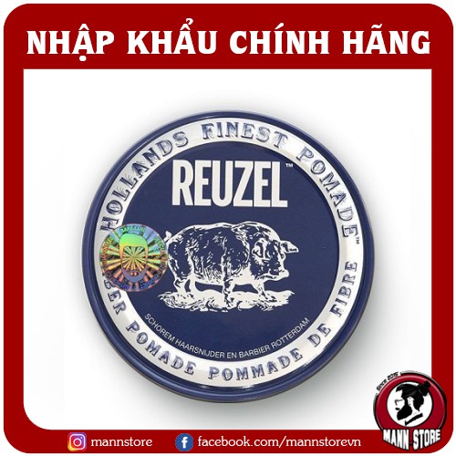 Sáp vuốt tóc Reuzel - Fiber Pomade (Heo xanh đậm) | Shopee Việt Nam