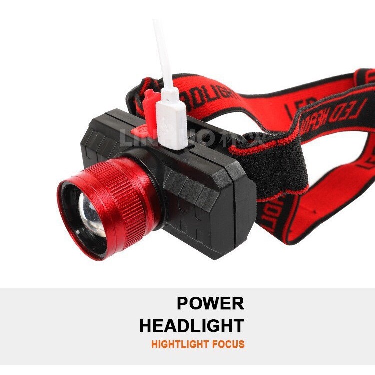 Đèn đội đầu siêu sáng bóng creed Q5 điều chỉnh xoay 90 độ có zoom ...