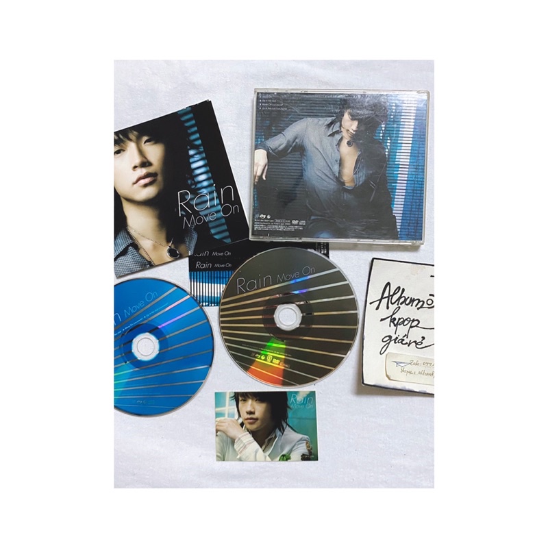 Bi Rain Album Nhật Move on đã khui seal, gồm CD DVD và Mini booklet. | Shopee Việt Nam