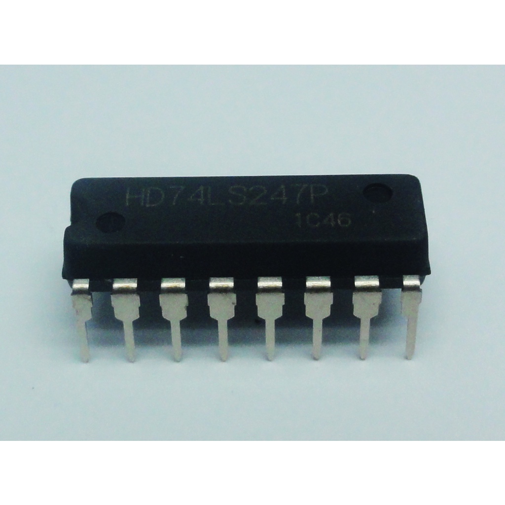 74LS247P / IC số 74247 / DIP-16 / BCD-to-7-Segment Decoders / Linh Kiện Điện Tử | Shopee Việt Nam