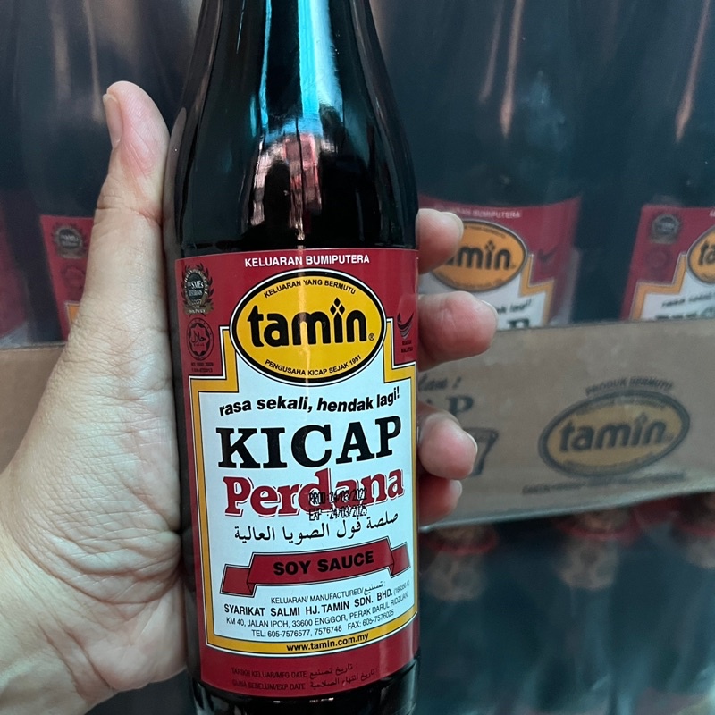 Hắc xì dầu Malaysia Kicap Tamin-chai 330ml | Shopee Việt Nam