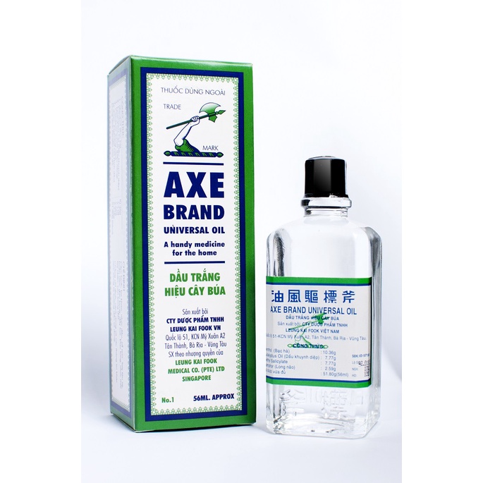 Dầu Gió Trắng Hiệu Cây Búa AXE Brand | Shopee Việt Nam