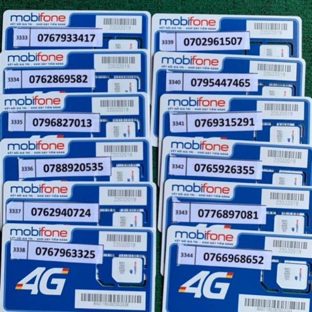 Sim mobi Trả trước tài khoản 65k | Shopee Việt Nam