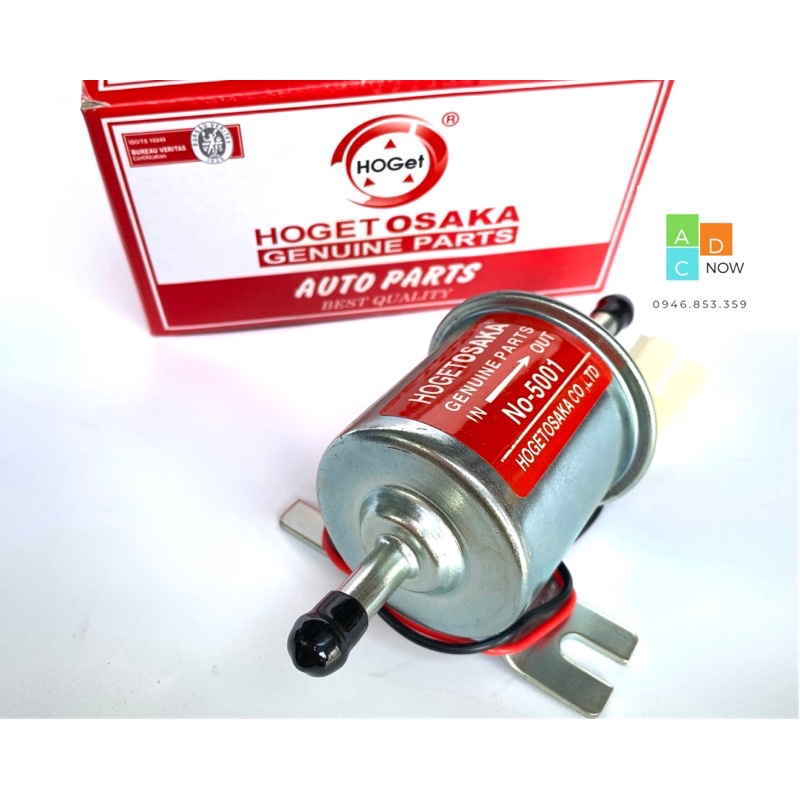 Bơm nhiên liệu 12V Hoget Osaka mã NO-5001 cho ô tô máy công trình máy phát điện | Shopee Việt Nam