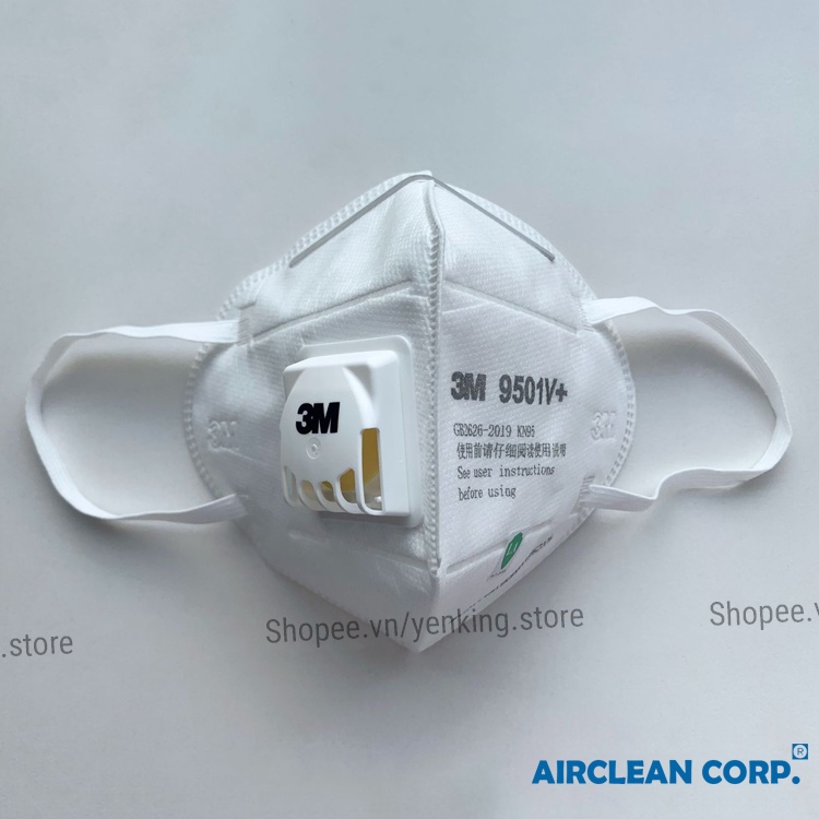 Khẩu trang 3M 9001v, 9501V+ chống bụi mịn PM2.5, Khẩu trang 3M Chính Hãng | Shopee Việt Nam