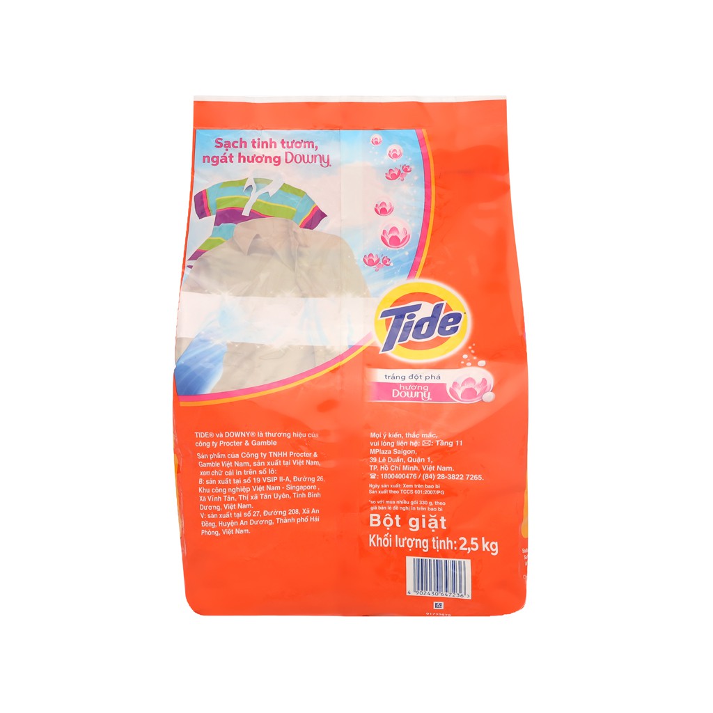 Bột giăt Tide Downy túi 720g - 2.5Kg | Shopee Việt Nam