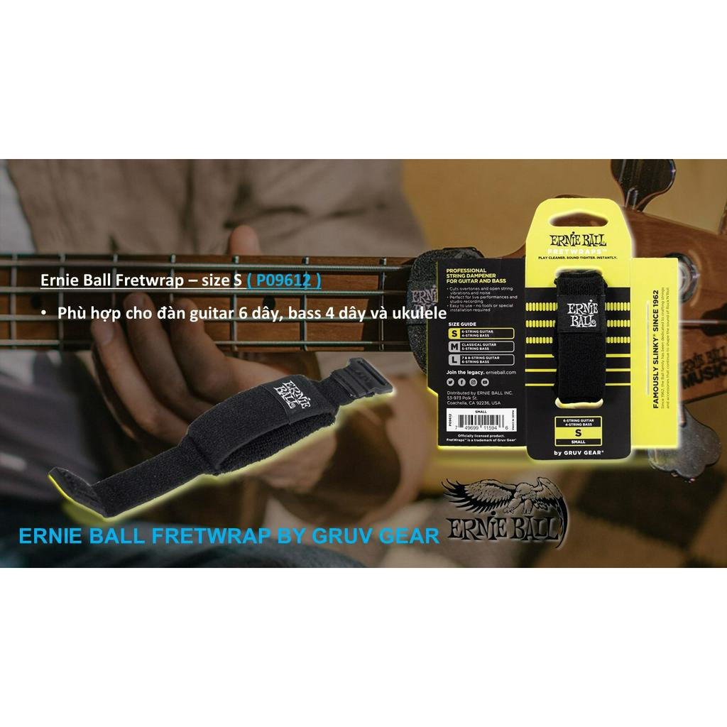 Đệm cắt ồn dành cho đàn guitar và bass Ernie Ball Fret Wrap | Shopee ...