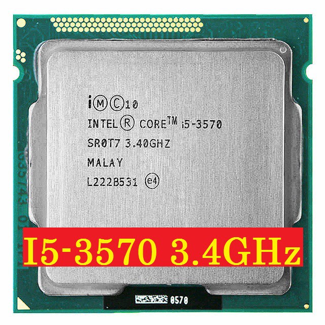 CPU Intel Core i5 3570 3.4GHz (4 lõi, 4 luồng) | Shopee Việt Nam