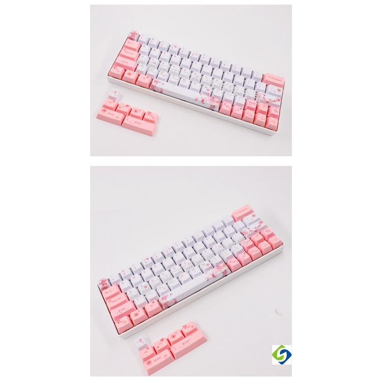 Lychee Gaming OEM PBT keycap 61 / 64 / 71 / 80 / 84 / 87 / 104 key PBT ...