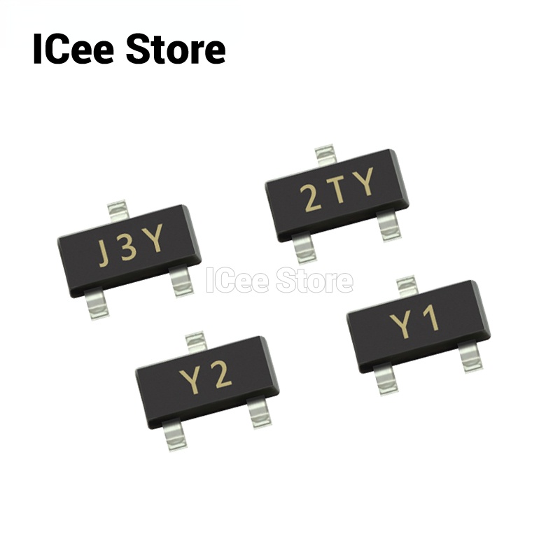 Set 100 Linh Kiện Bán Dẫn SMD S8050 J3Y S8550 2TY SS8050 Y1 SS8550 Y2 SOT23 SMD | Shopee Việt Nam