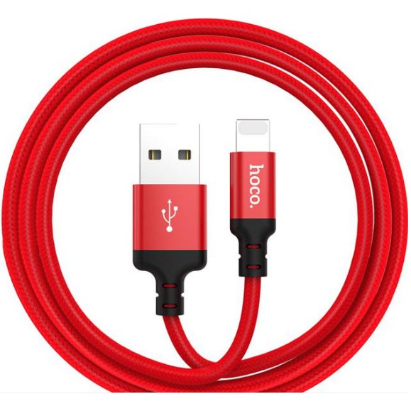 Cáp sạc dây dù Hoco X14 dài 2M-cổng (mầu giao ngẫu nhiên) | Shopee Việt Nam