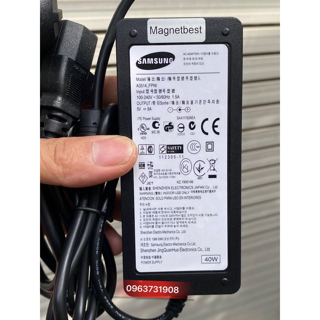 Adapter nguồn 5V 7A/8A chính hãng samsung | Shopee Việt Nam