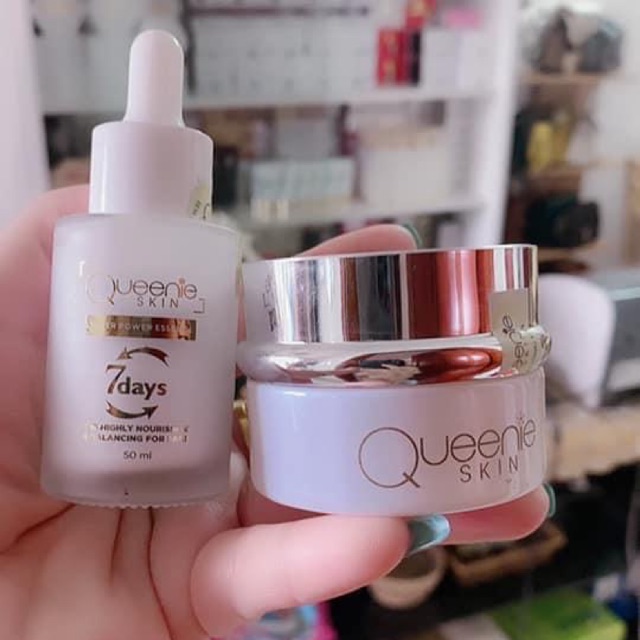 COMBO QUEENIE SKIN DA ĐẸP SAU 7 NGÀY | Shopee Việt Nam