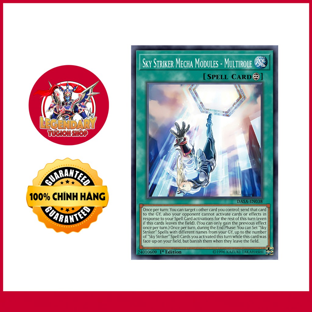 [Thẻ Bài Yugioh Chính Hãng] Sky Striker Mecha Modules - Multirole | Shopee Việt Nam