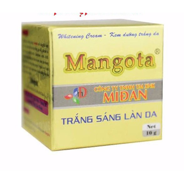 Kem dưỡng trắng da Mangota 10g | Shopee Việt Nam