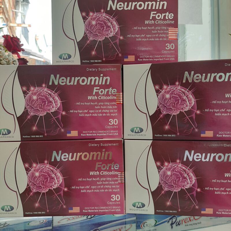 [CHÍNH HÃNG, KIỂM HÀNG] Viên uống bổ não, bổ thần kinh, ngăn ngừa tai ...