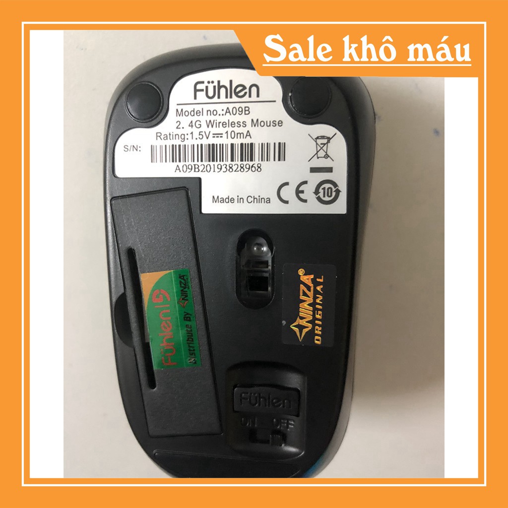 Chuột ko dây Fulhen A09 - Hãng sản xuất chính thức - Bảo hành 2 năm ...