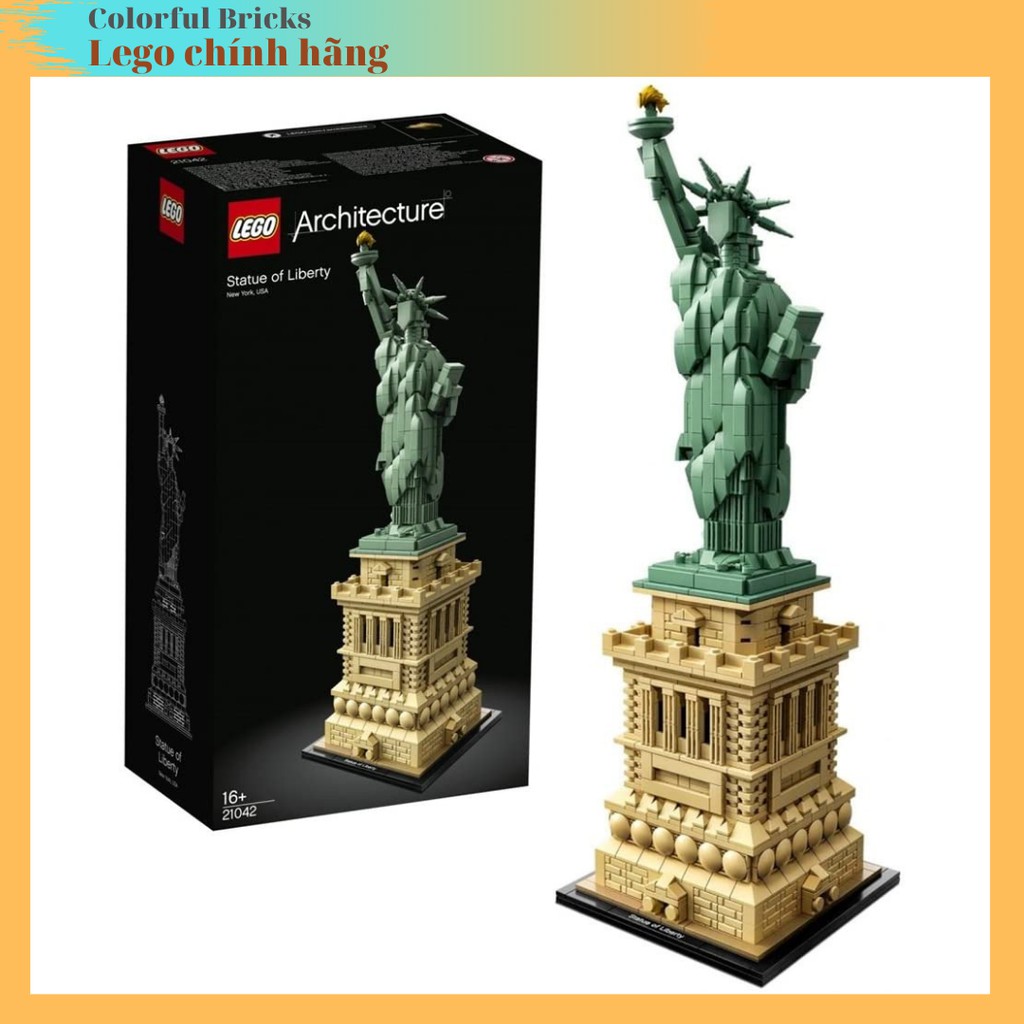 Lego Kiến trúc 21042 - Tượng Nữ thần Tự Do (Statue of Liberty) - Chính ...