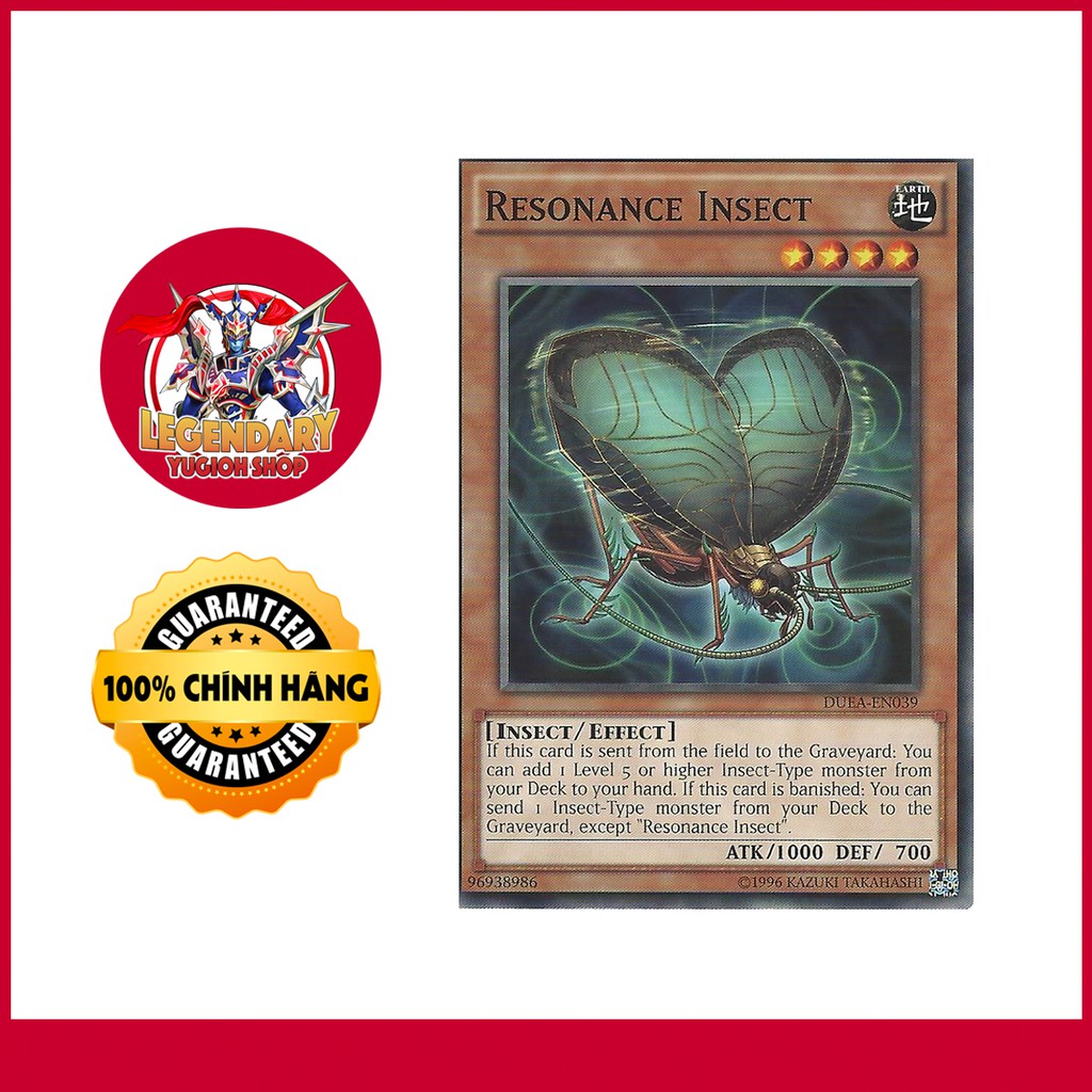 [Thẻ Bài Yugioh Chính Hãng] Resonance Insect | Shopee Việt Nam